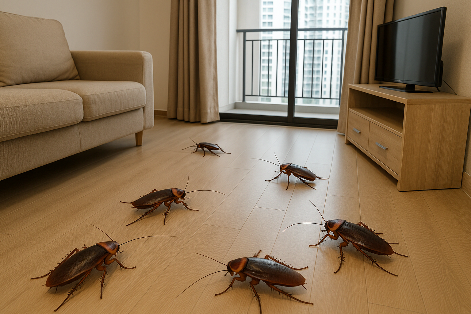 Natural Cockroach Extermination Service | Khun Clean